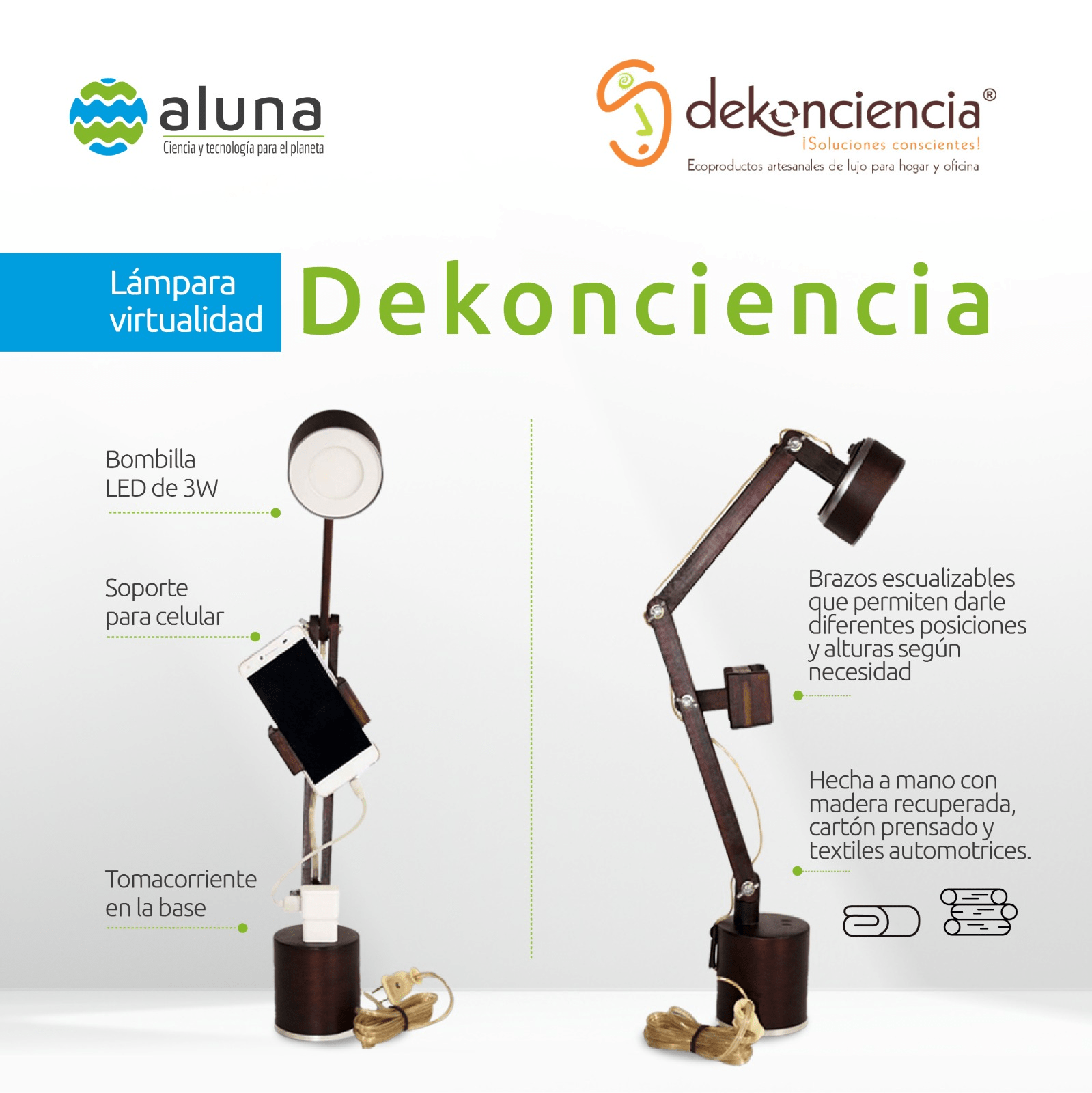 Al estilo Disney Pixar: una lámpara eco-consciente | ALUNA